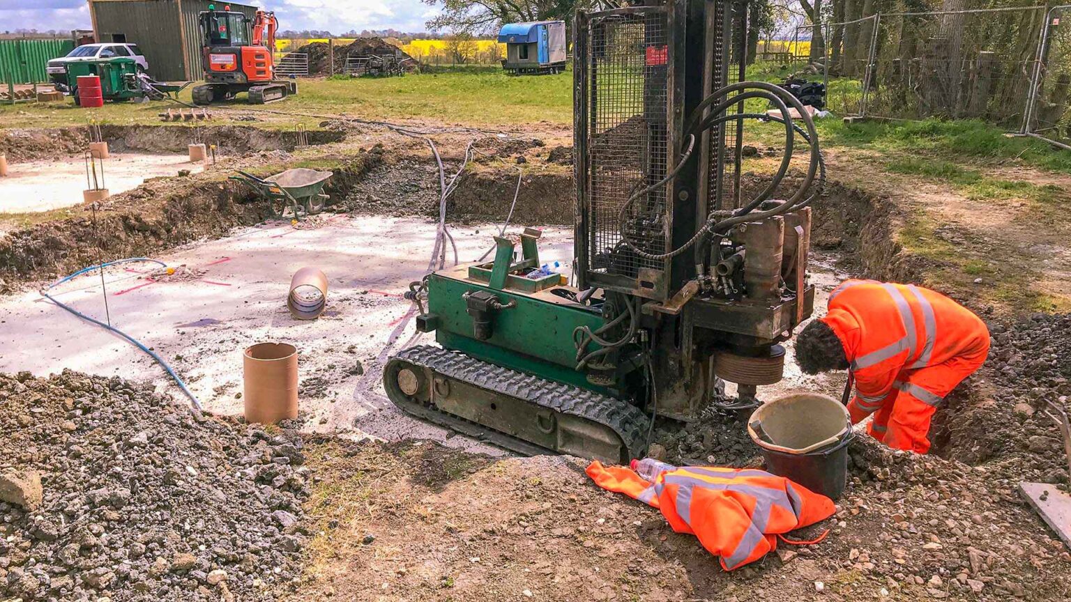 Mini Piling Contractors in Colchester – UK Underpinning Solutions